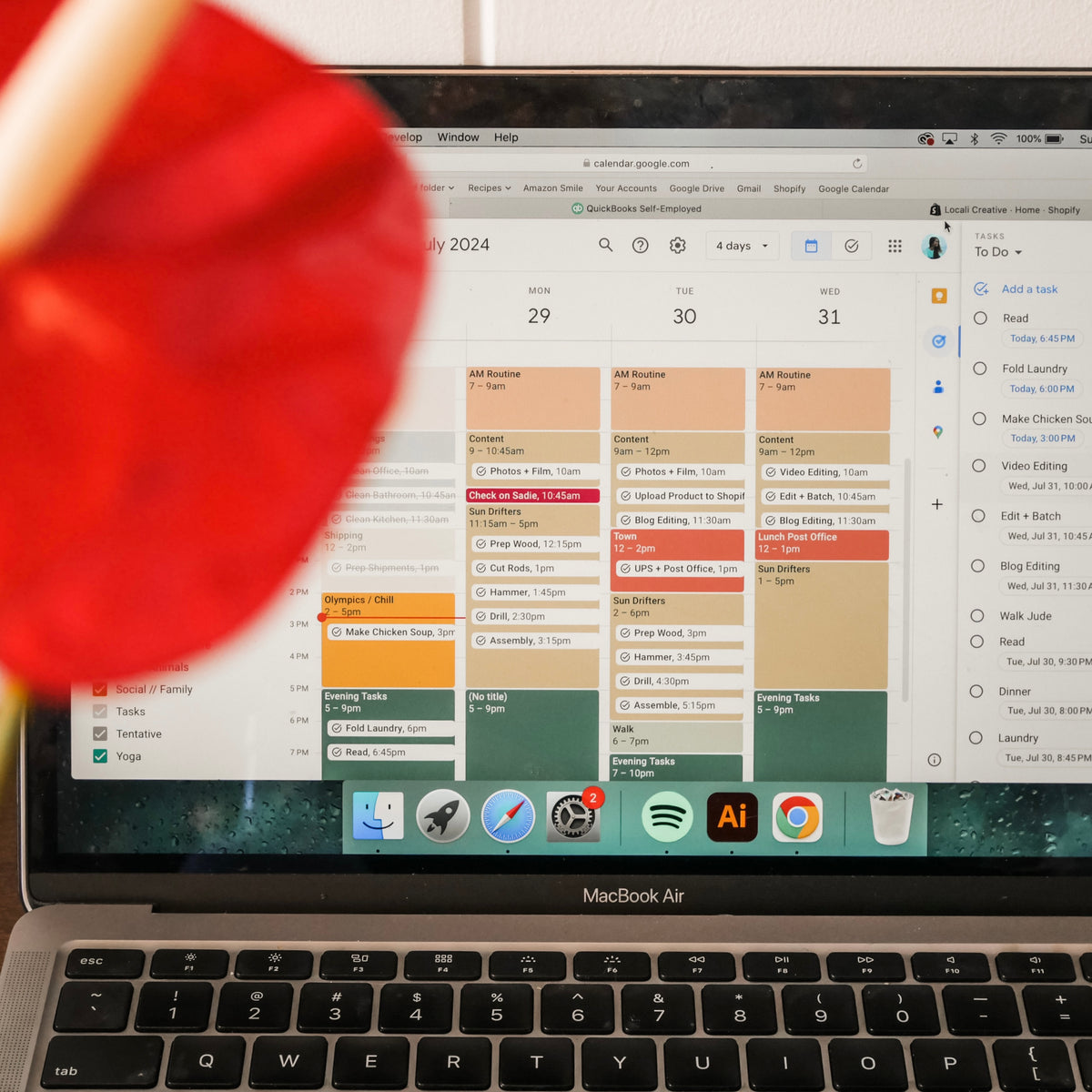 Productivity Hack: Color Coding Time Blocks in Google Calendar – Locali ...